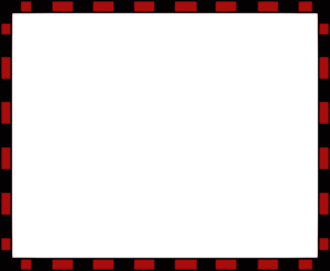 Black red frame border - Photopublicdomain.com