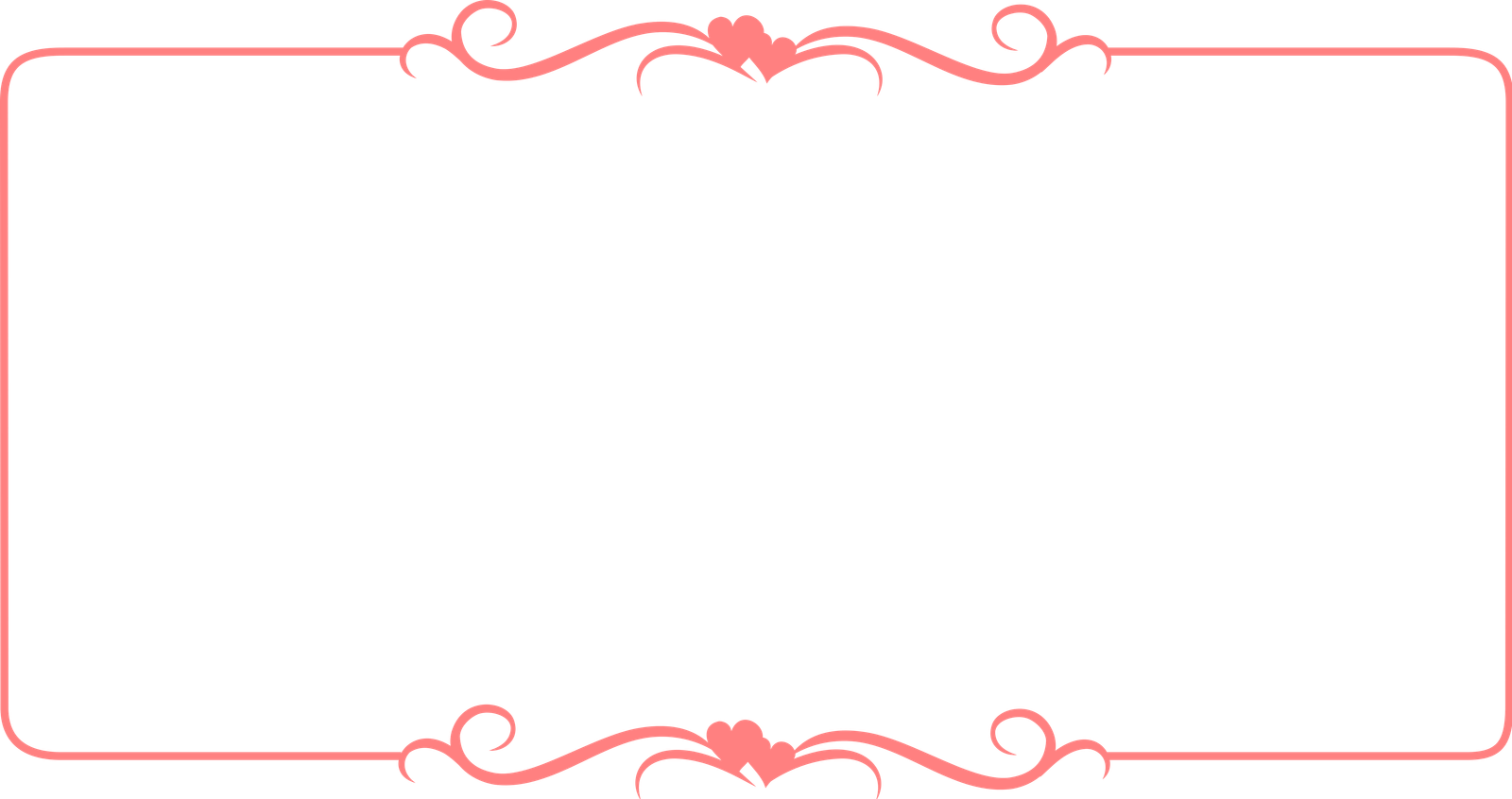 Romantic Borders And Frames